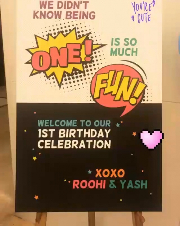 Yash and Roohi Johar turn 1! Here's how they celebrated