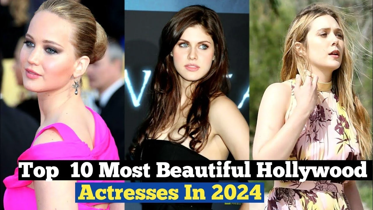 Top 10 Most Beautiful Hollywood Actresses 2024 -Alldatmatterz