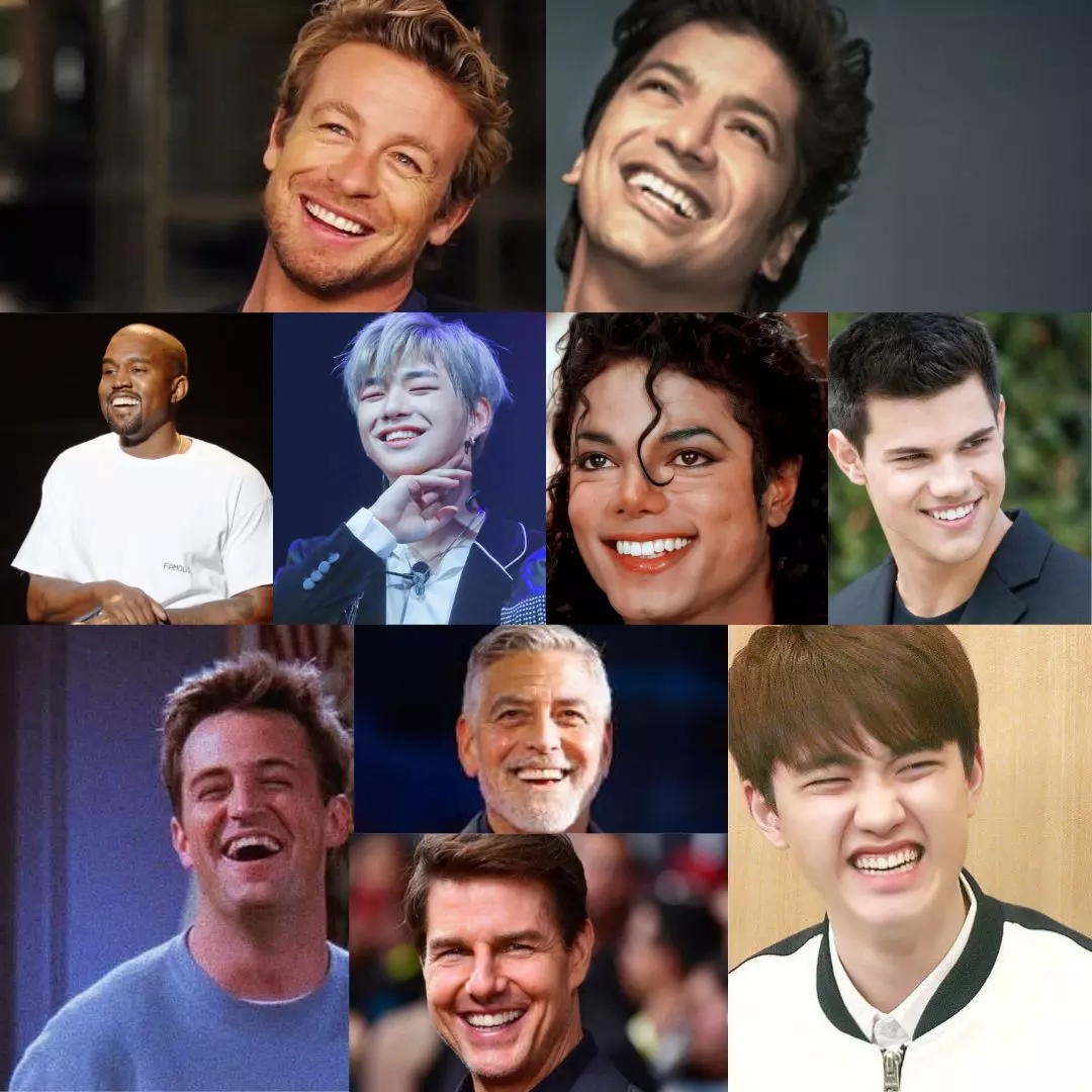 Men with the most beautiful smile in the world