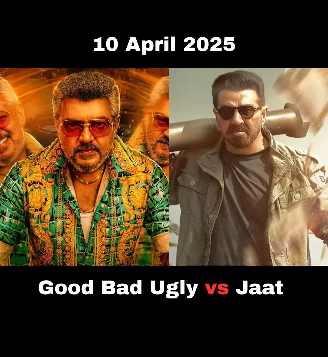 Advance Booking: Sunny Deol Jaat vs Ajith Kumar Good Bad Ugly